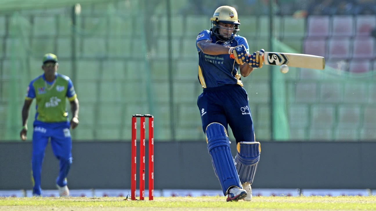 Dynamites beat Khulna, Dynamites won by 4 wickets (with 1 ball remaining)