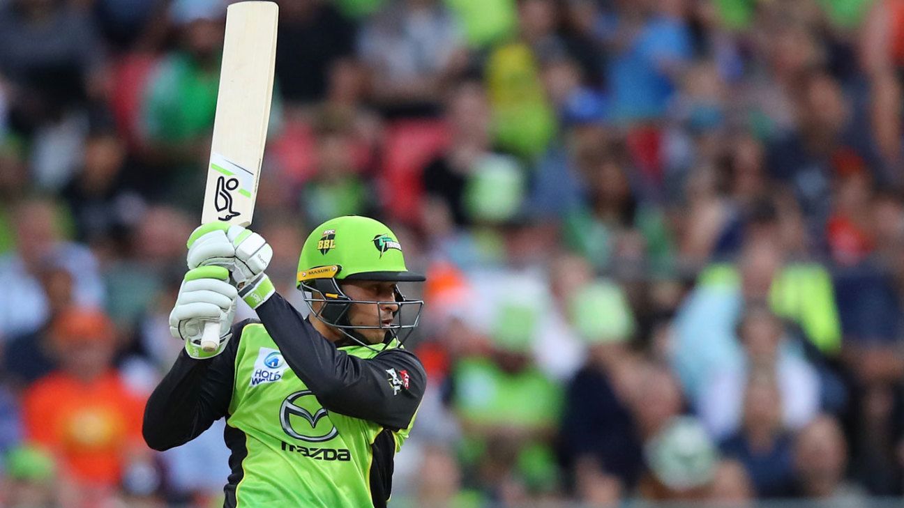 ST vs PS Cricket Scorecard, 25th Match at Sydney, January 11, 2018