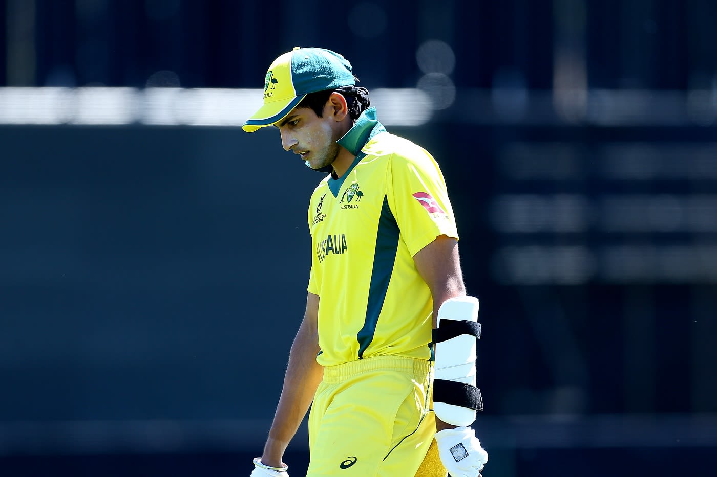 Jason Sangha walks back after scoring 58 off 91 balls | ESPNcricinfo.com