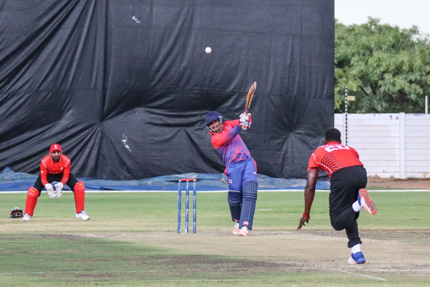 Karan KC's first six over long-off was a harbinger of the furious ...