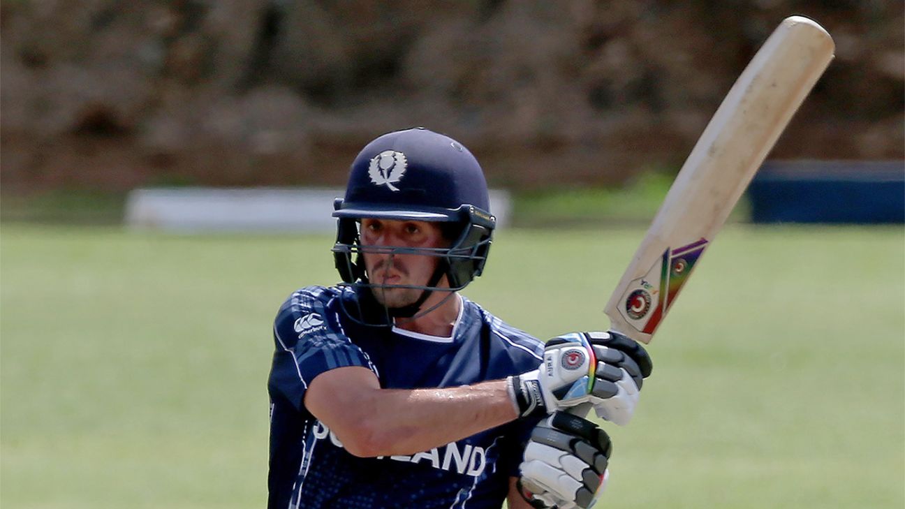 Ball by Ball Commentary & Live Score - AFG vs SCOT, 4th Match, Group B