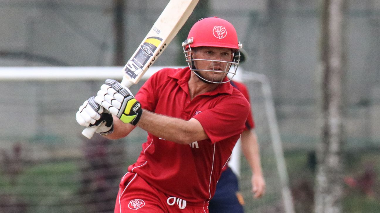 Cricket photo index - Denmark vs Jersey, WCL Division 4, 5th match ...