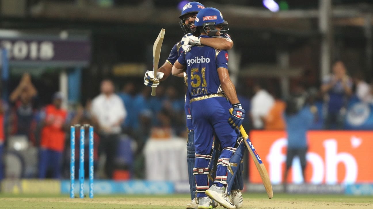 KKR vs MI Cricket Scorecard, 41st match at Kolkata, May 09, 2018