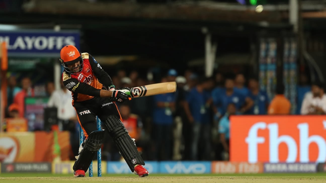 KKR vs SRH Cricket Scorecard, Qualifier 2 at Kolkata, May 25, 2018