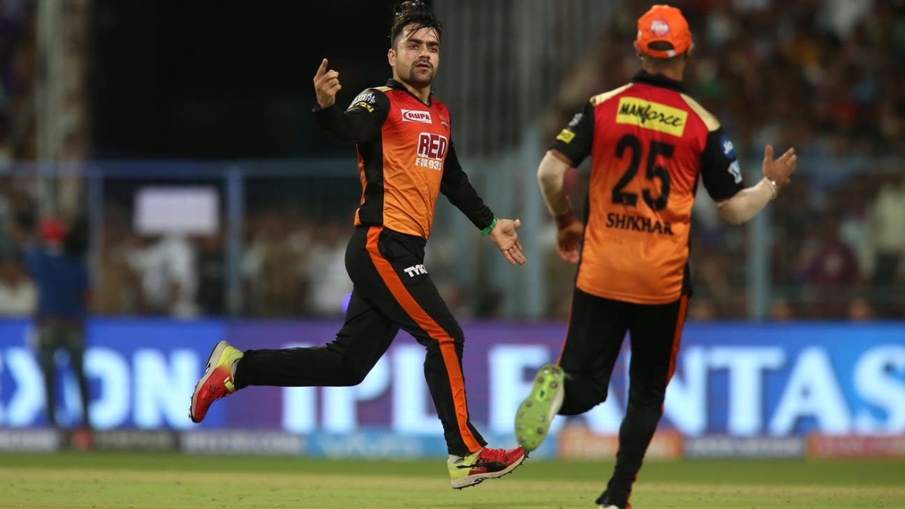 The greatest IPL performances, No. 4 - Rashid Khan's 3 for 19 and 34 ...