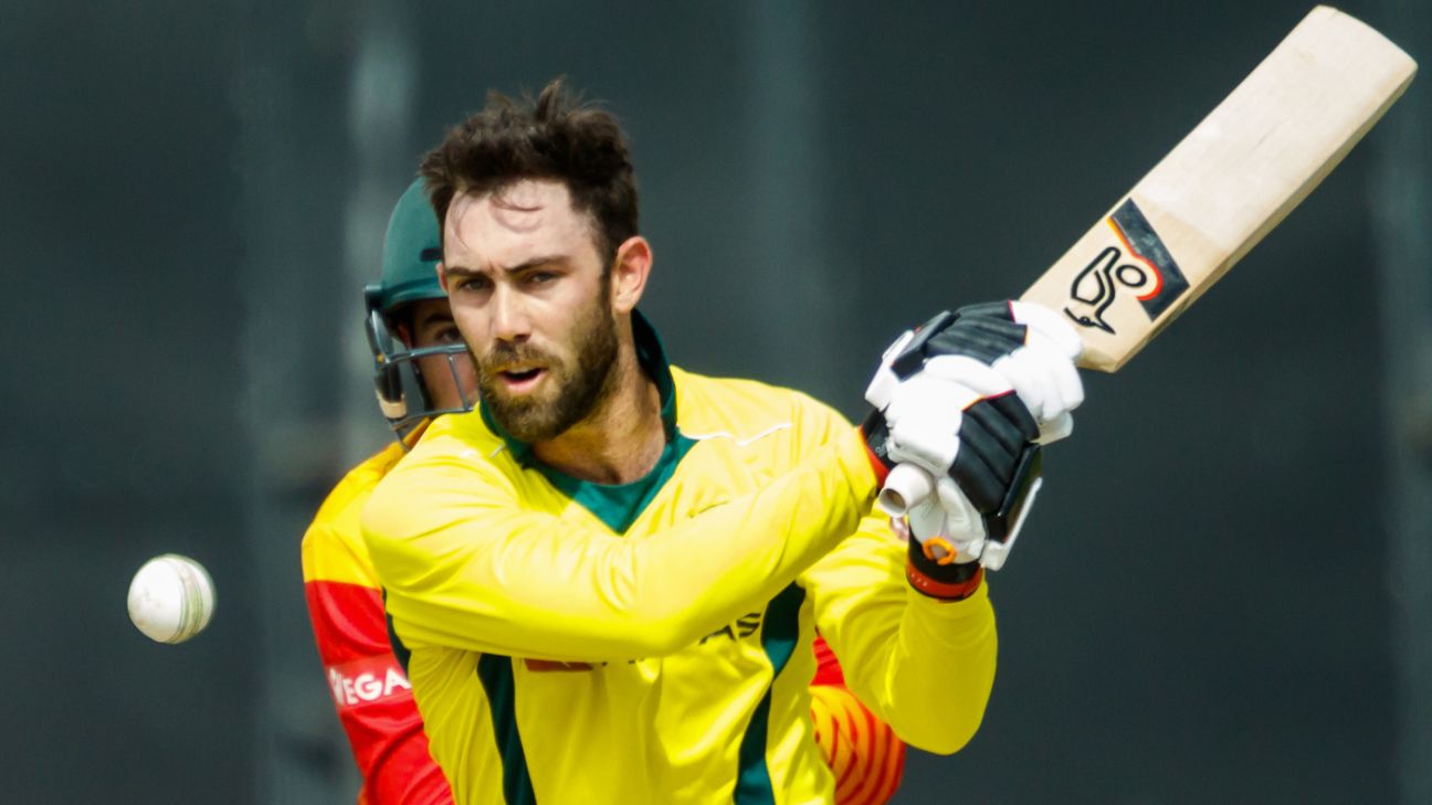 Glenn Maxwell keen to control with the ball and finish with the bat ...