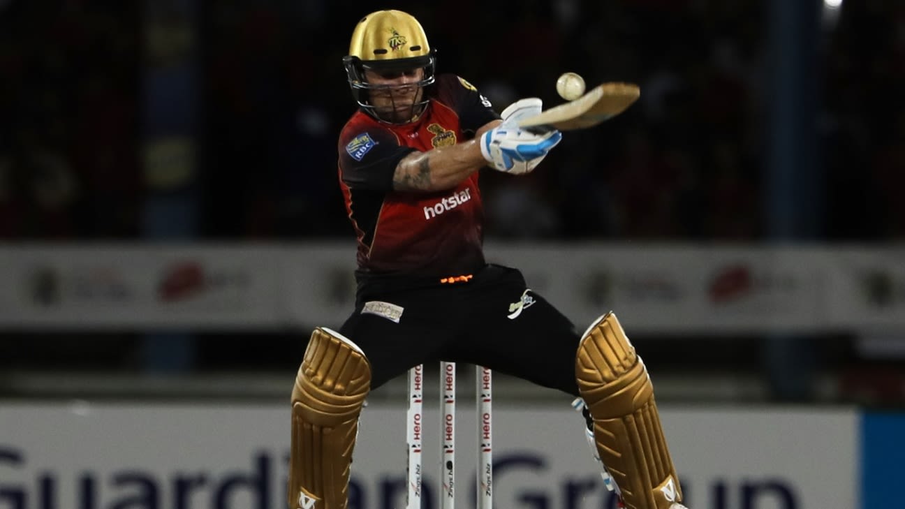 BT vs TKR Cricket Scorecard, 18th Match at Bridgetown, August 26, 2018