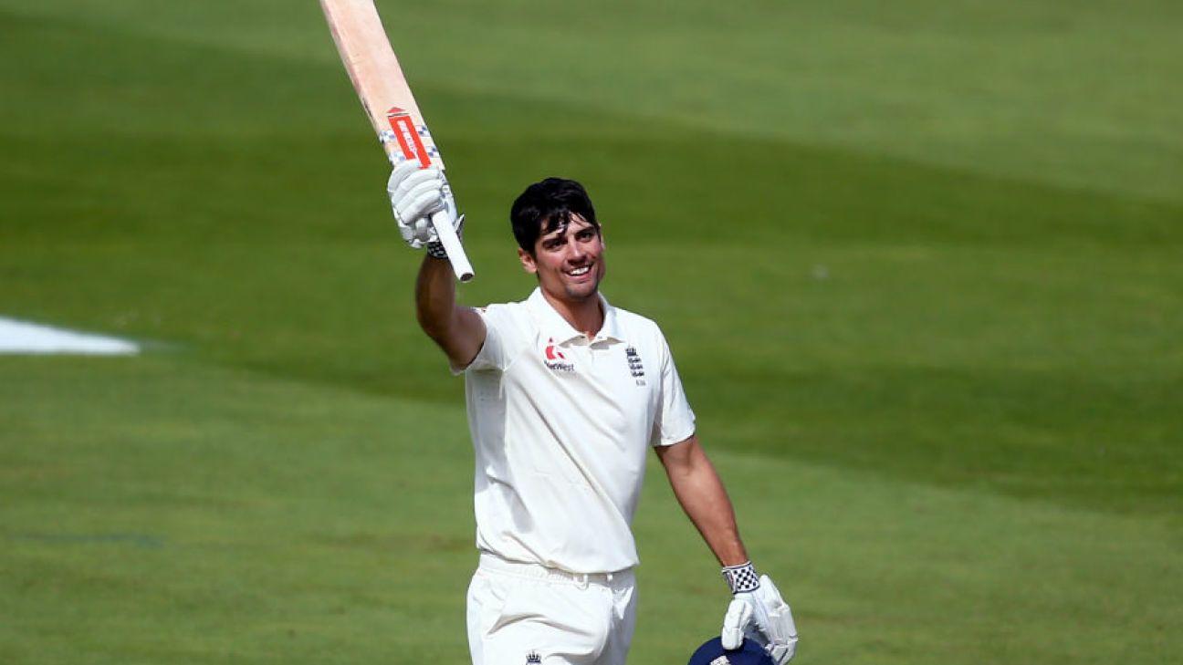 Alastair Cook Batting Test