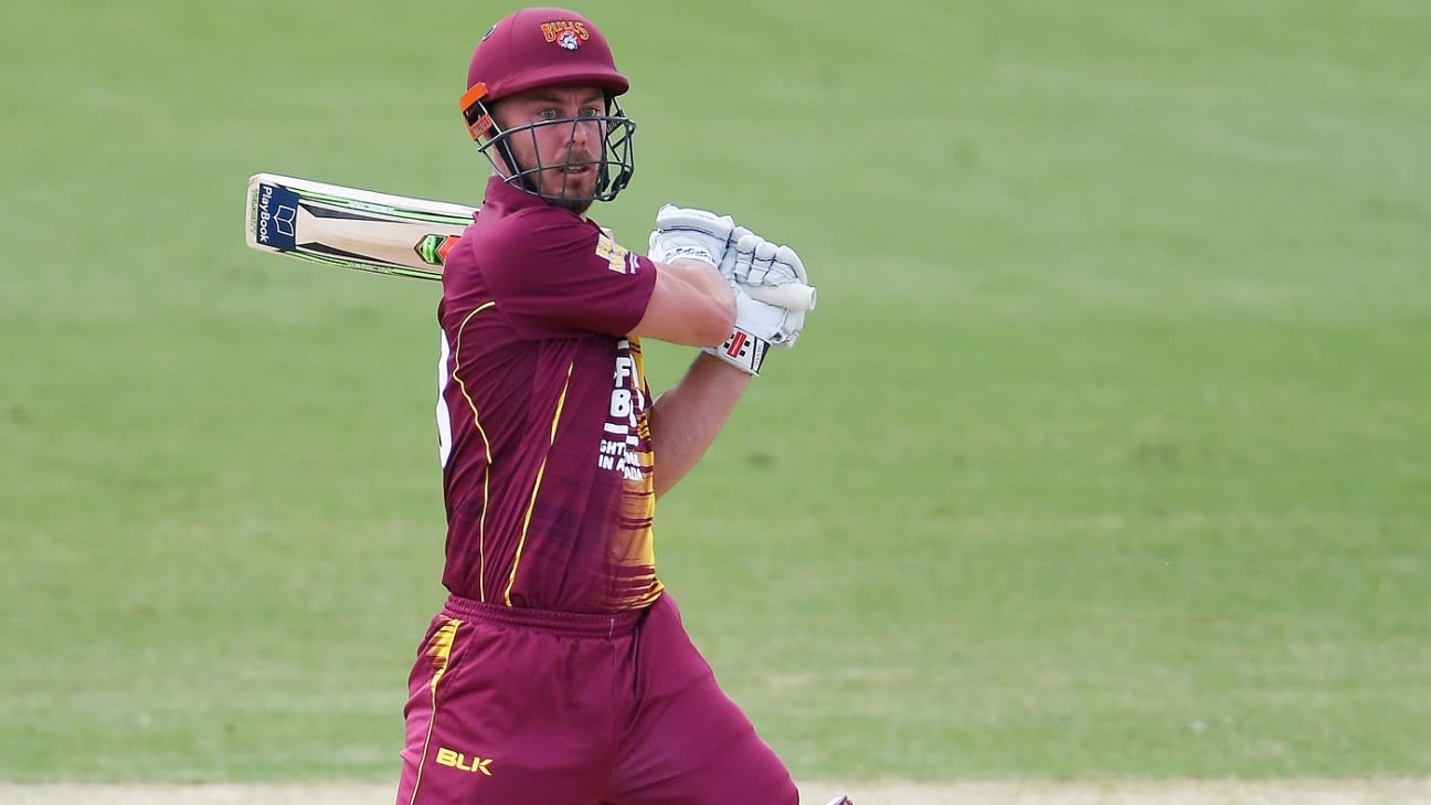Queensland beat South Aust, Queensland won by 7 wickets (with 87 balls ...
