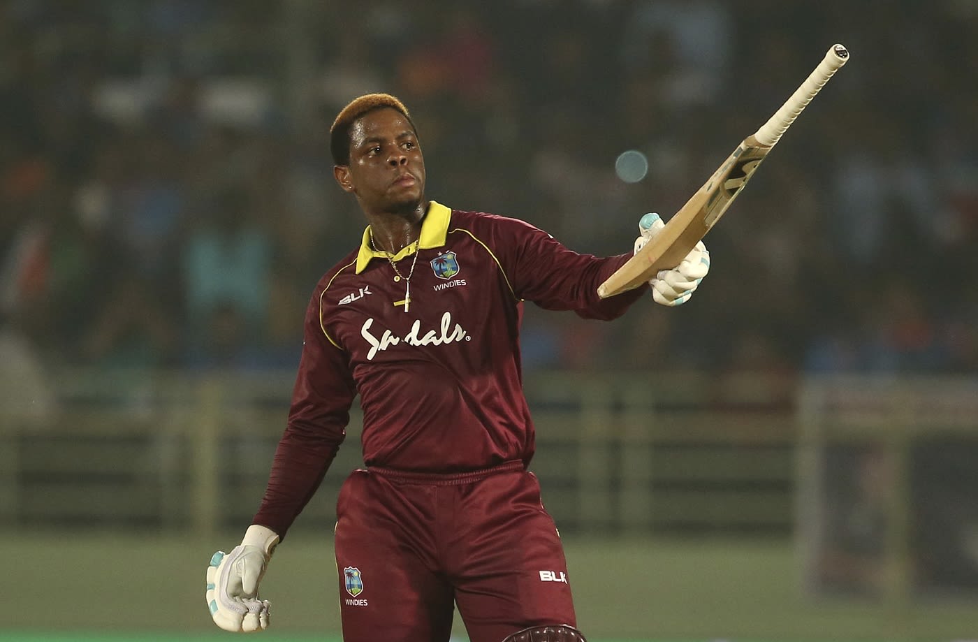 Shimron Hetmyer celebrates a half-century | ESPNcricinfo.com