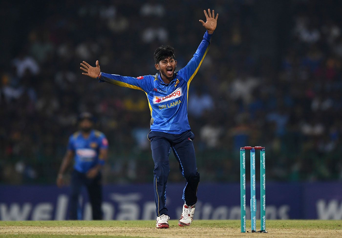 Kamindu Mendis failed to claim a wicket with either arm on debut ...