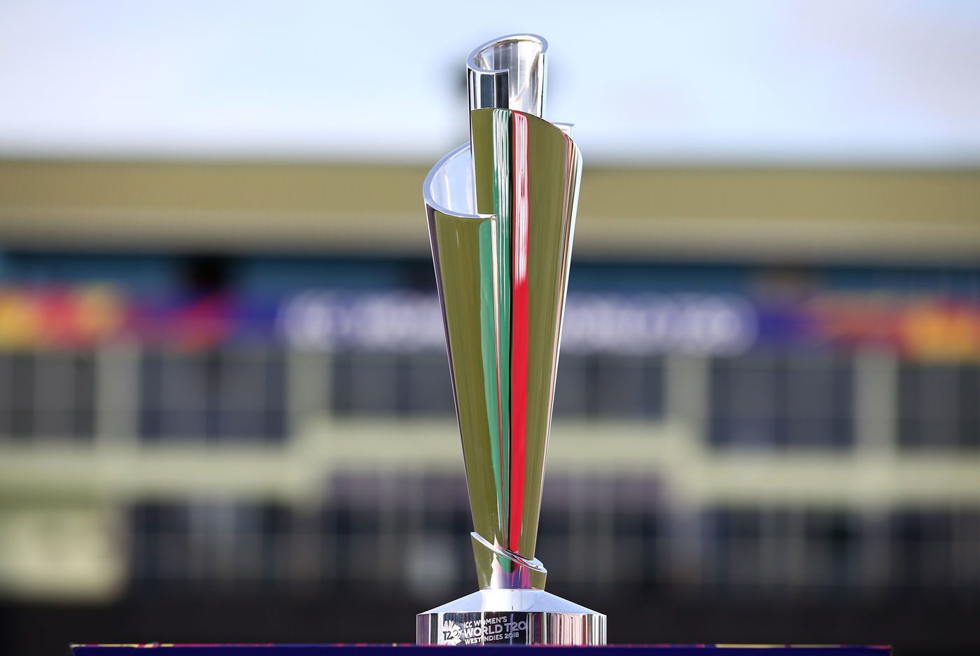 The World T20 trophy was on display in Guyana | ESPNcricinfo.com