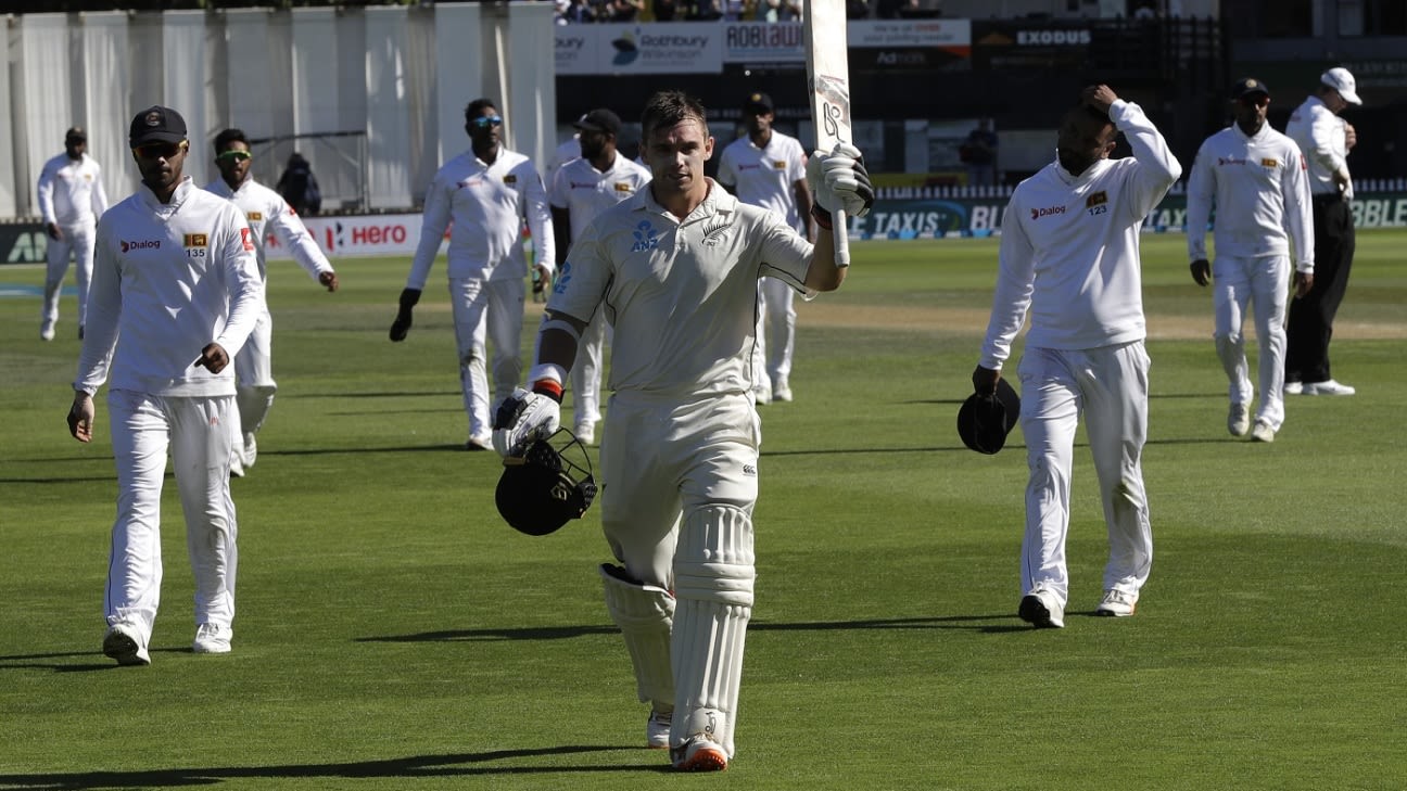 Tom Latham registers highest individual score while carrying bat ...