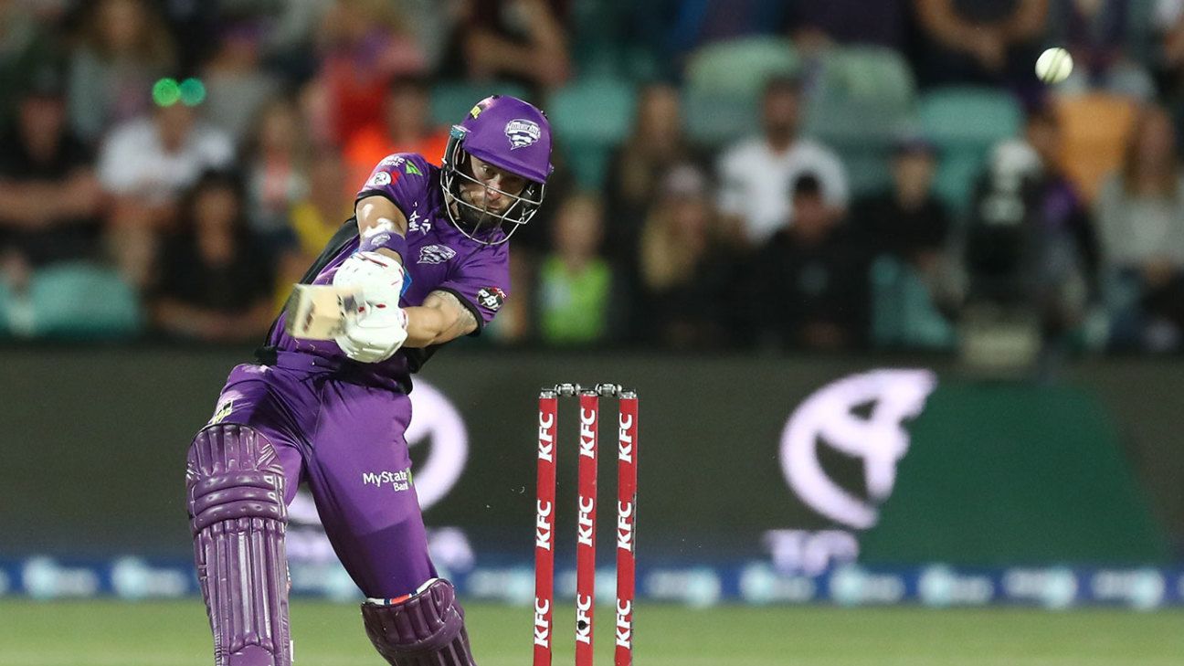 HH vs ST Cricket Scorecard, 11th Match at Hobart, December 28, 2018