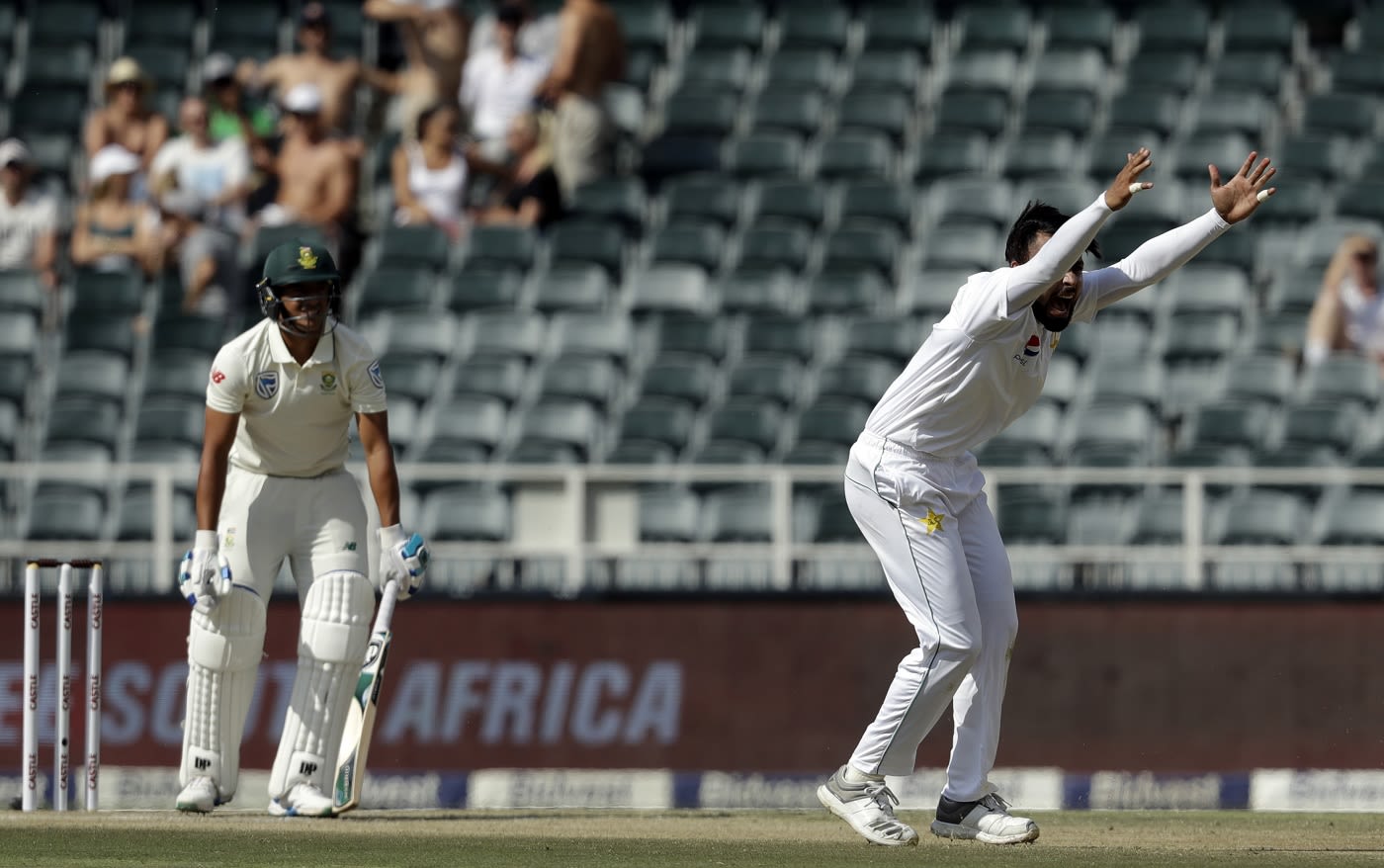 Faheem Ashraf pinned Zubayr Hamza lbw | ESPNcricinfo.com