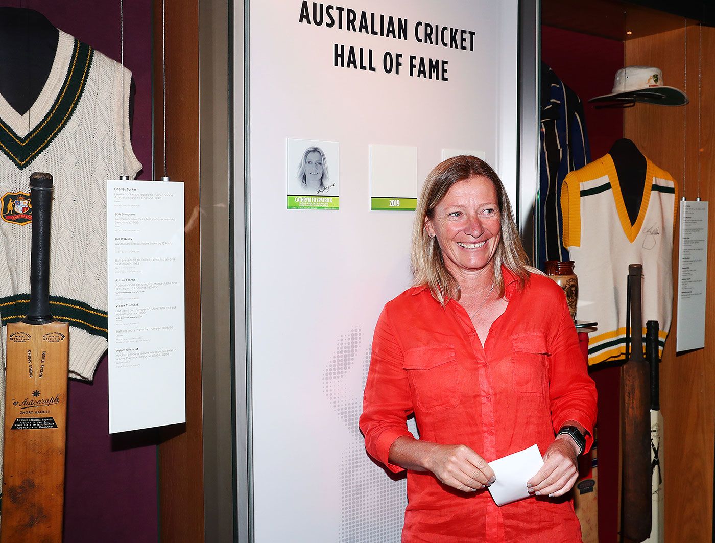 Cathryn Fitzpatrick was unveiled in Australia's Hall of Fame ...