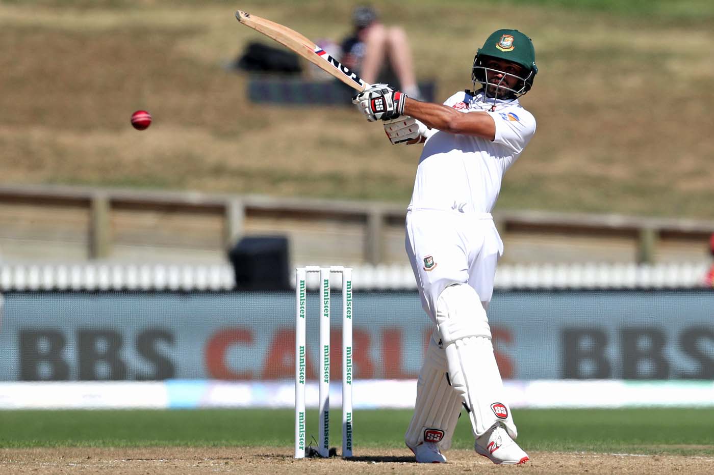 Shadman Islam pulls a short delivery | ESPNcricinfo.com