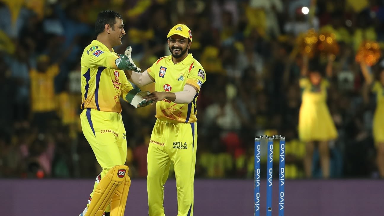 CSK vs KKR Cricket Scorecard, 23rd Match at Chennai, April 09, 2019