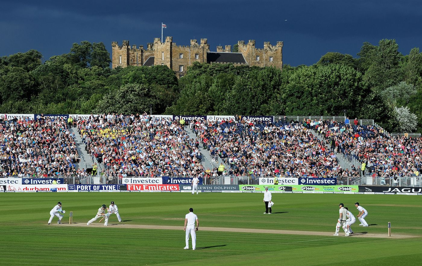 Lumley Castle, where Shane Watson was famously spooked in 2005, looms ...