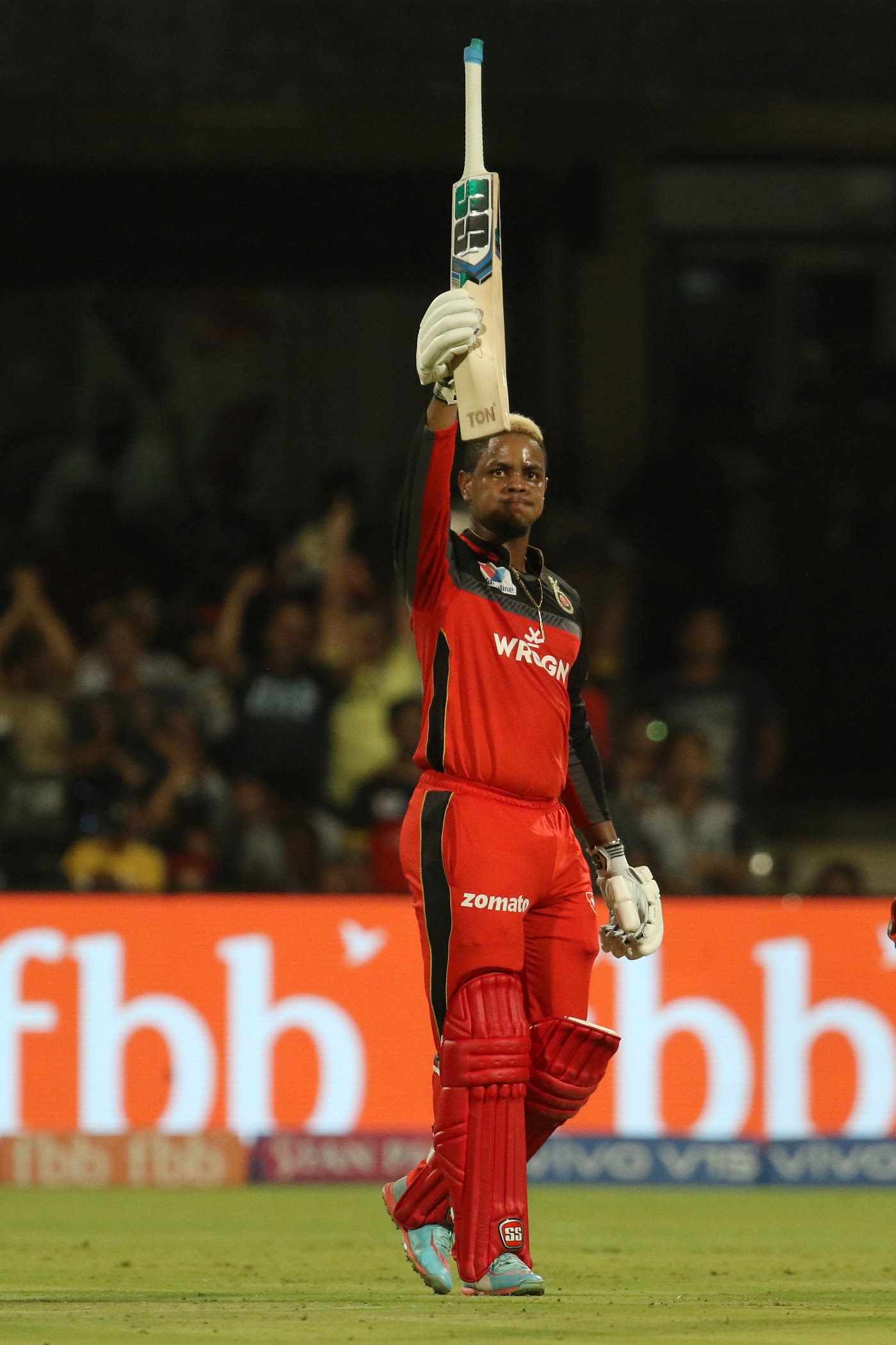 Shimron Hetmyer celebrates his half-century | ESPNcricinfo.com