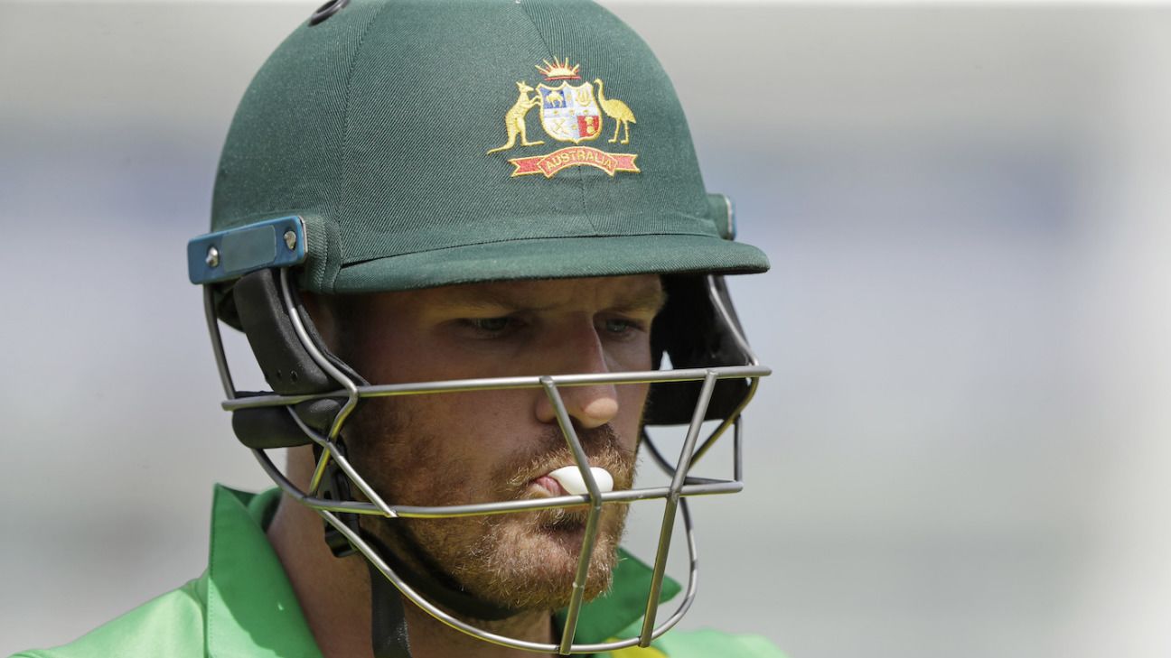 Aaron Finch strikes positive note as Australia greet familiar opponents ...
