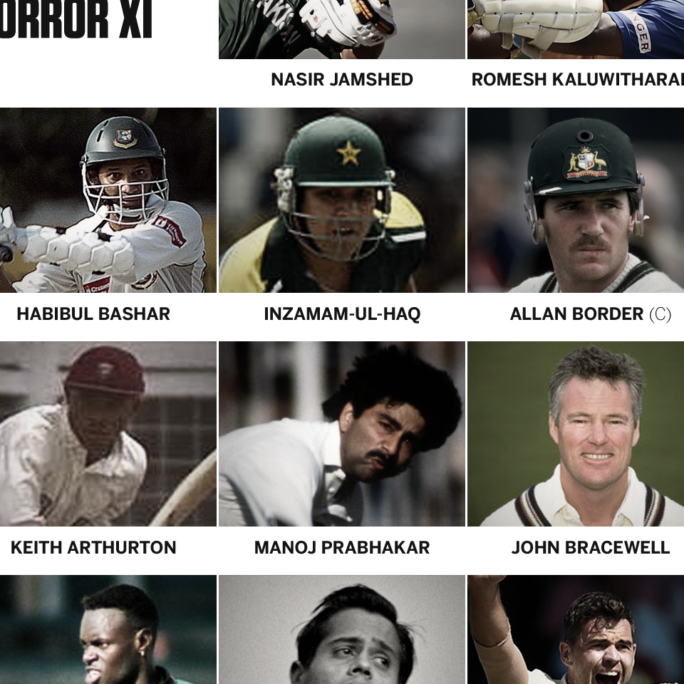 The World Cup horror XI | ESPNcricinfo