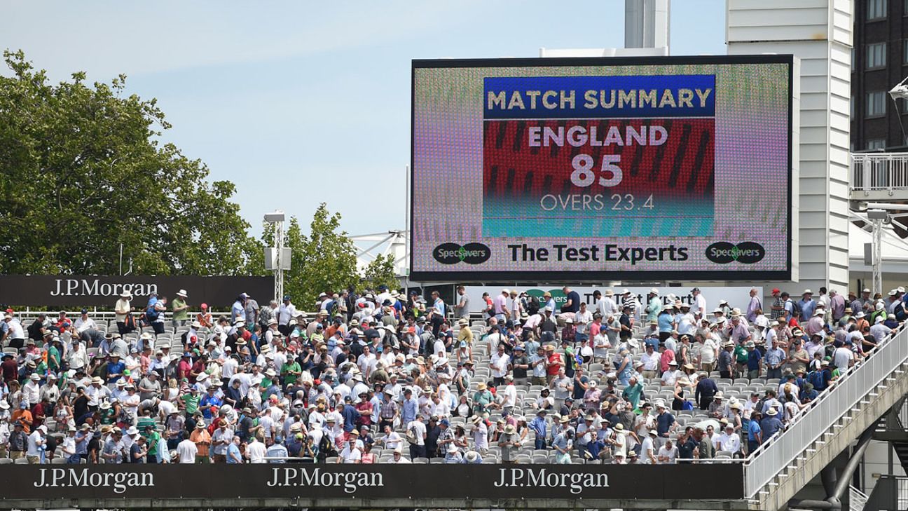 Ask Steven: Is 20 wickets a record for the first day of a Lord's Test ...