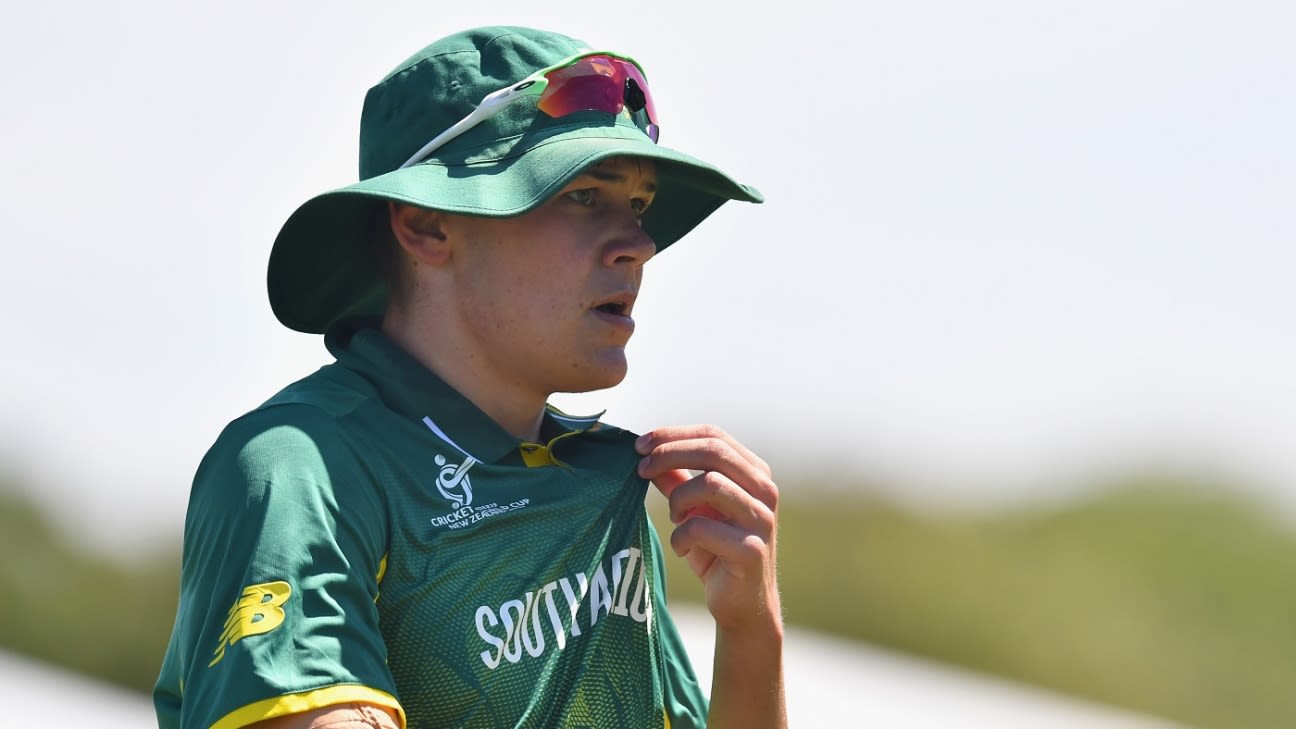 Pace sensation Gerald Coetzee named in South Africa's Under-19 World ...