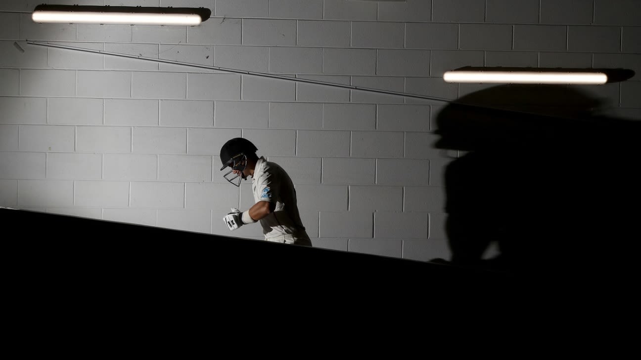 Emotional Taylor channels mentor Crowe after becoming top run-scorer ...