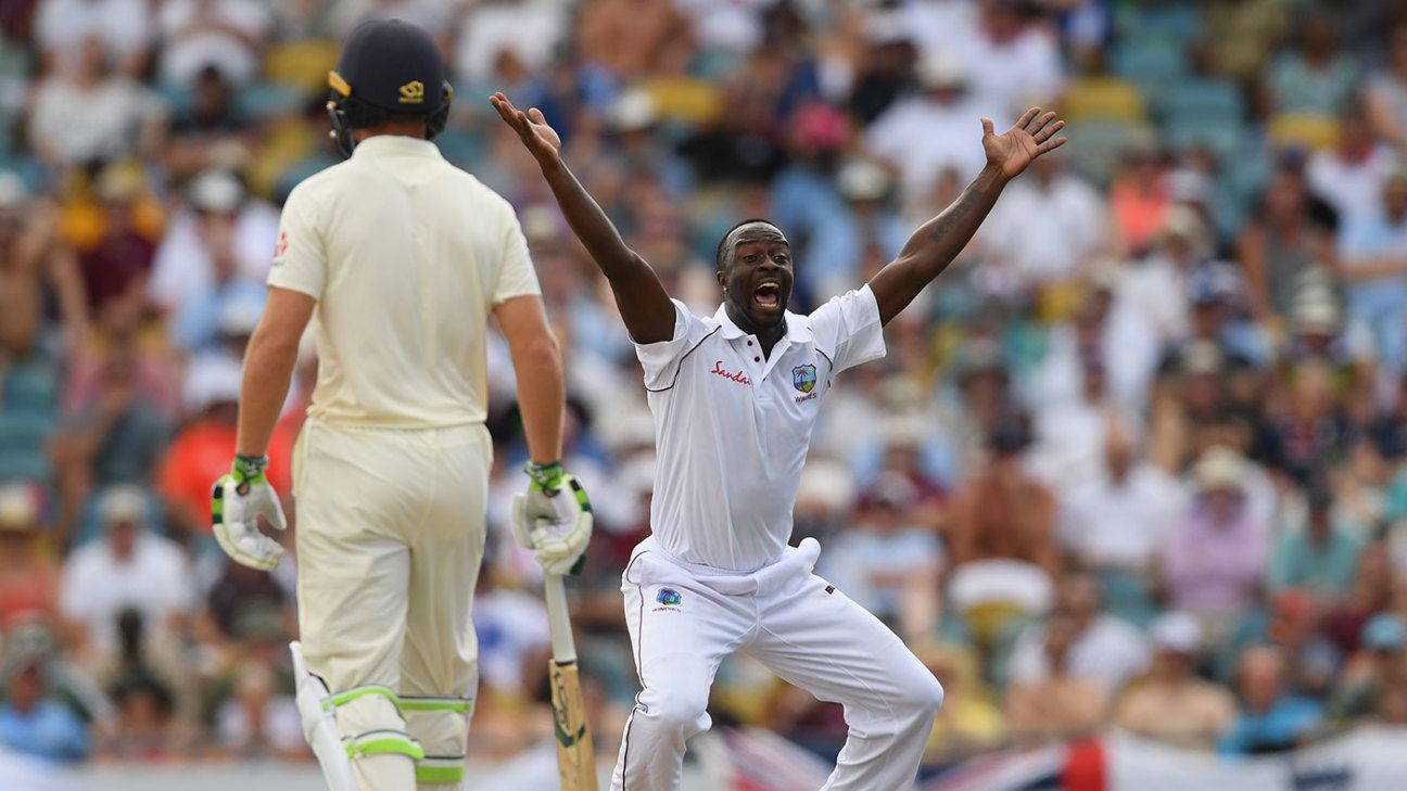 ESPNcricinfo Awards 2019 Test bowling winner - Kemar Roach, 5 for 17 v ...