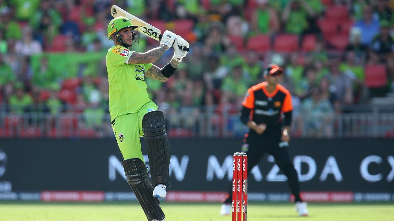 ST vs PS Cricket Scorecard, 54th Match at Sydney, January 26, 2020