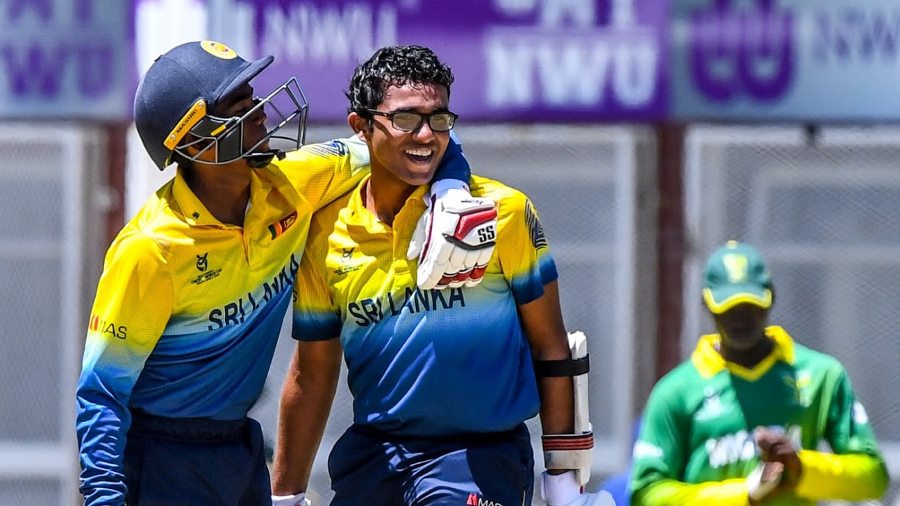 Ravindu Rasantha century, Dilshan Madushanka five-for in Sri Lanka's ...