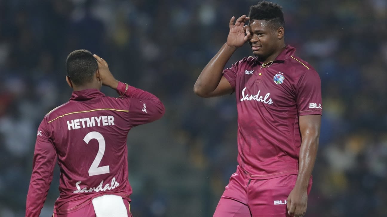 SL vs WI Cricket Scorecard, 1st T20I at Kandy, March 04, 2020