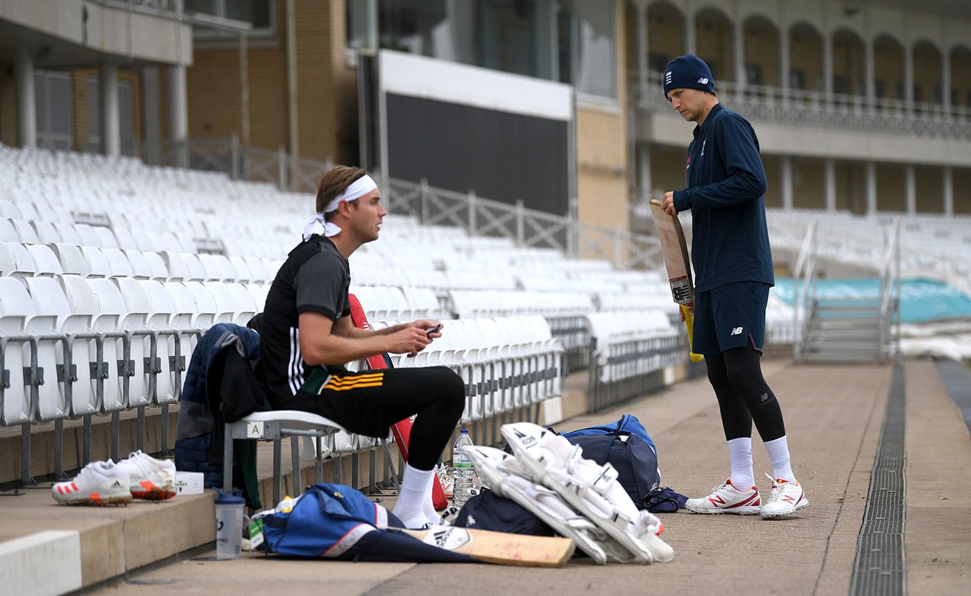 Joe Root and Stuart Broad have been training together at Trent Bridge ...