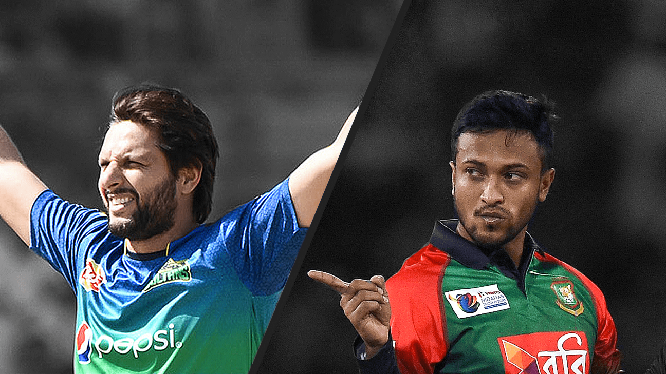 Afridi v Shakib, Steyn v Rashid, and more | ESPNcricinfo