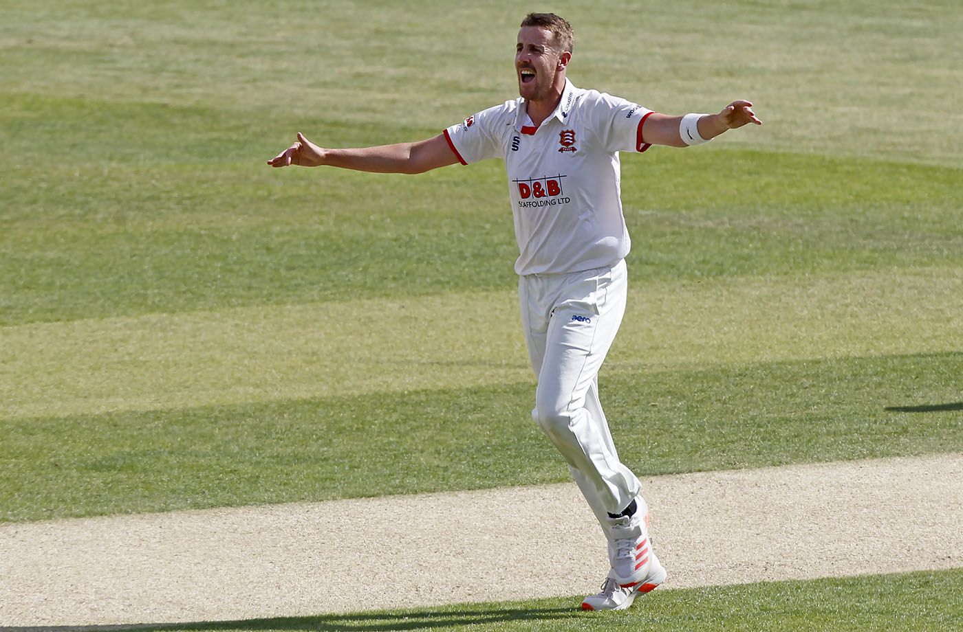 Matt Quinn celebrates a breakthrough | ESPNcricinfo.com