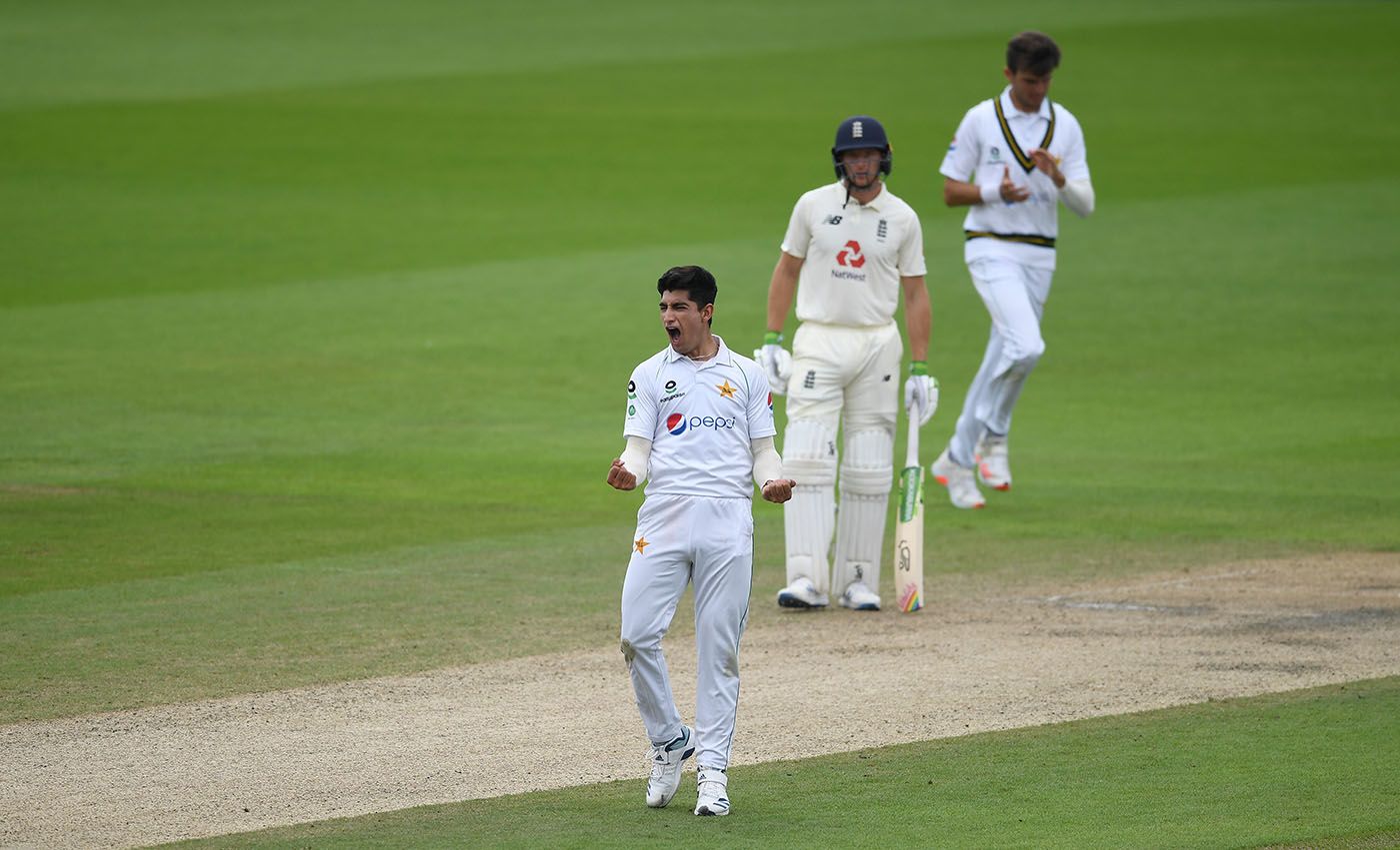 Naseem Shah Roars After Providing The Breakthrough