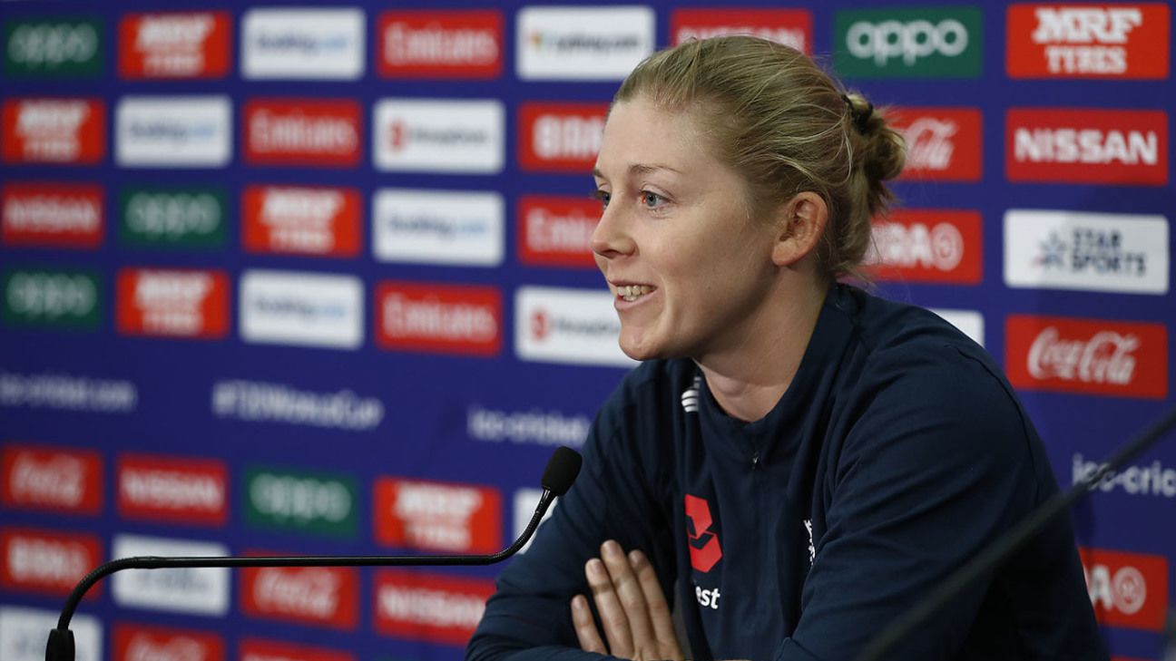 Heather Knight 'pretty gutted' at 2021 Women's World Cup postponement ...