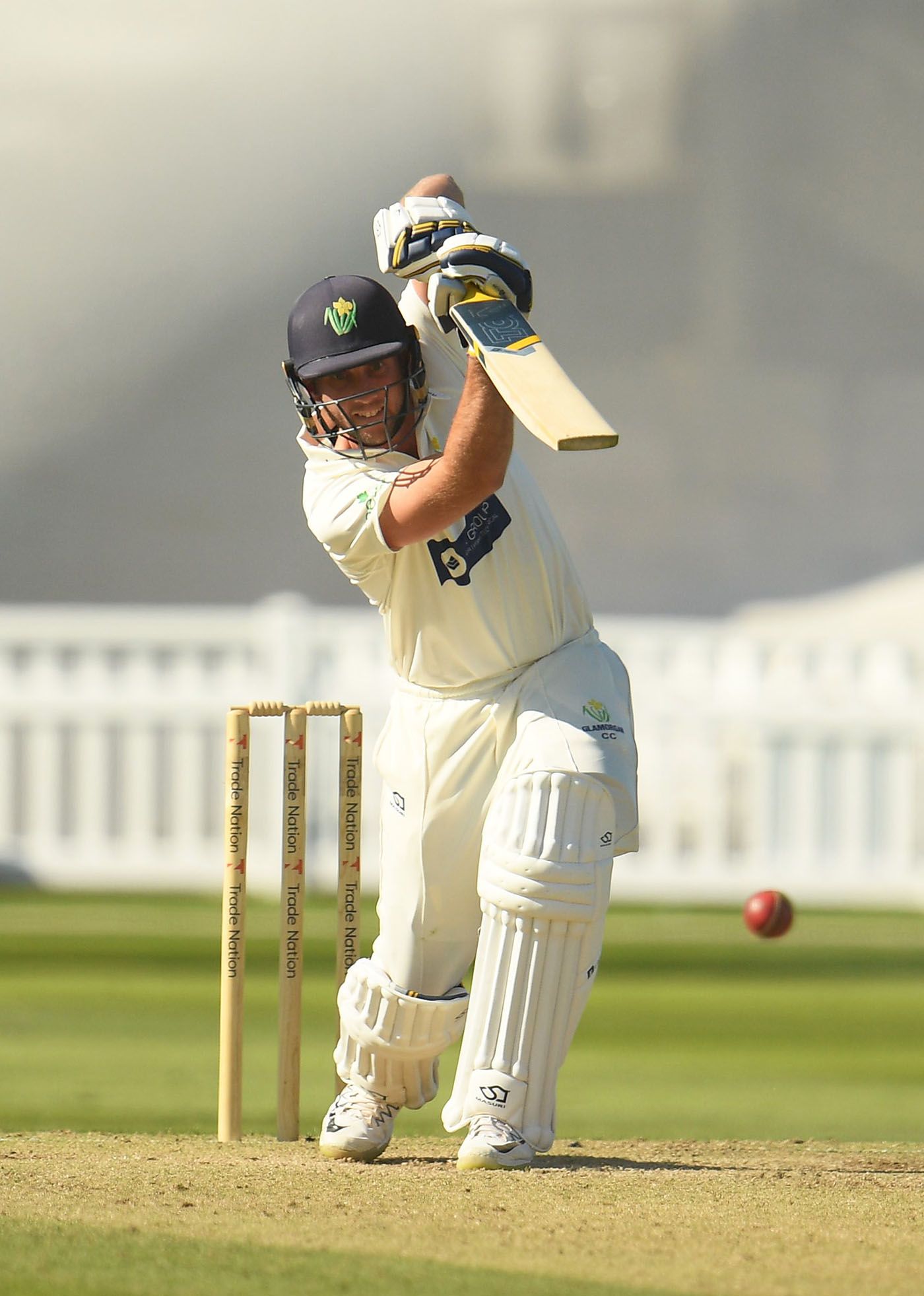 Chris Cooke punches a drive | ESPNcricinfo.com