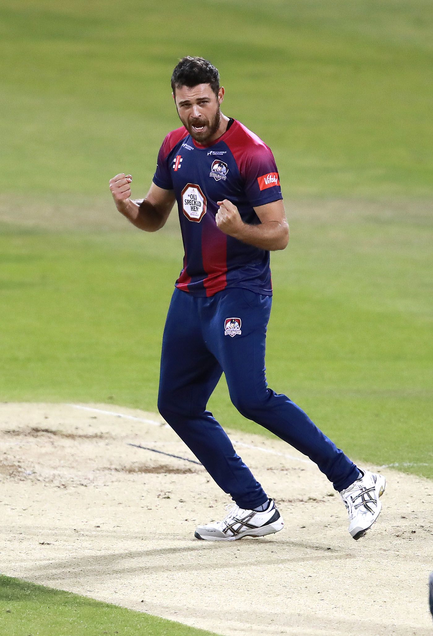 Nathan Buck celebrates a wicket | ESPNcricinfo.com