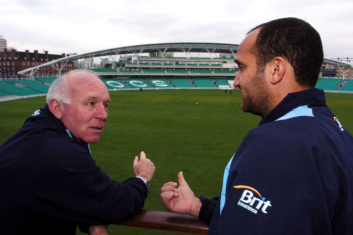 Alan and Mark Butcher at The Oval | ESPNcricinfo.com