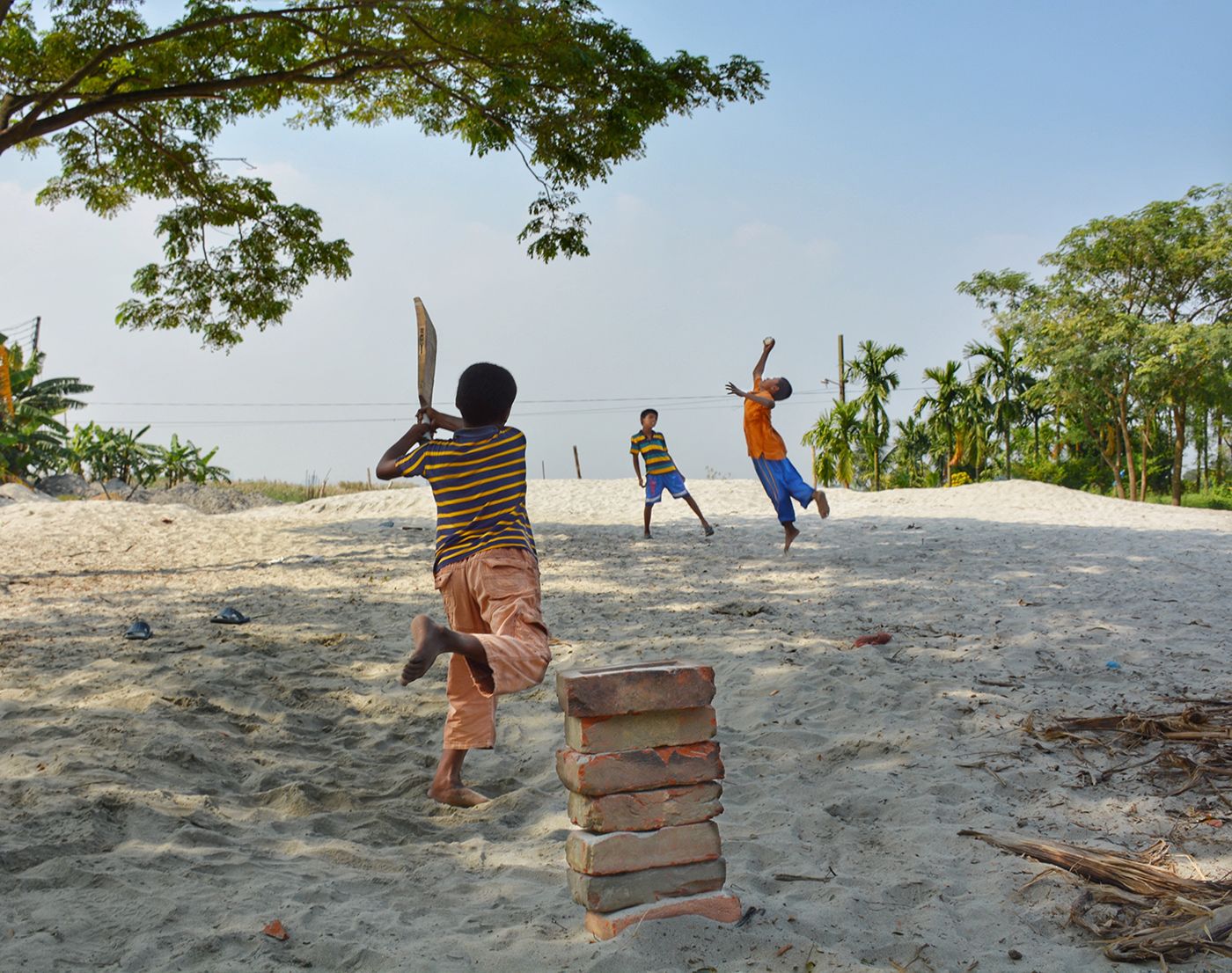 Shohan Khan : A fine leap for a catch! Taken in Demra, Dhaka, Bangladesh | ESPNcricinfo.com