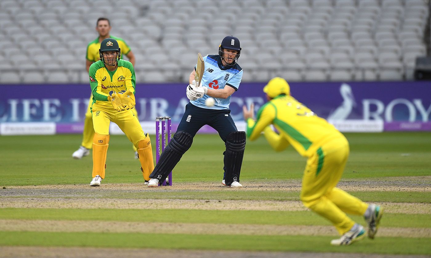 Eoin Morgan holes out to short midwicket | ESPNcricinfo.com