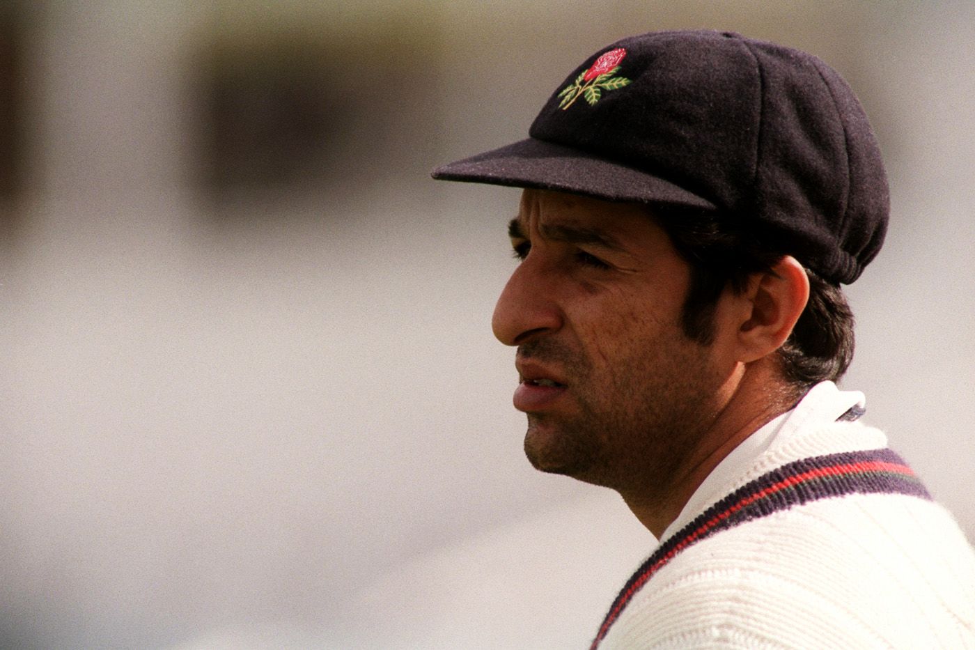 Wasim Akram playing for Lancashire | ESPNcricinfo.com