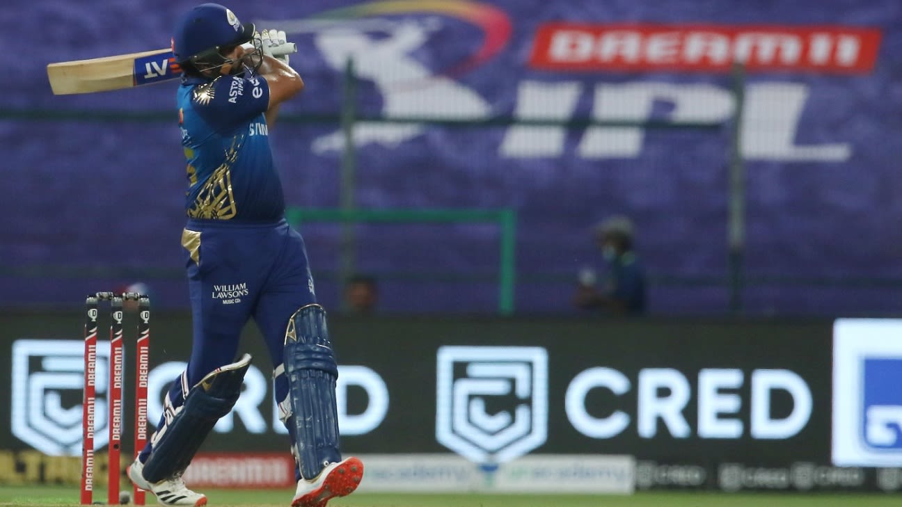 KKR vs MI Cricket Scorecard, 5th Match at Abu Dhabi, September 23, 2020