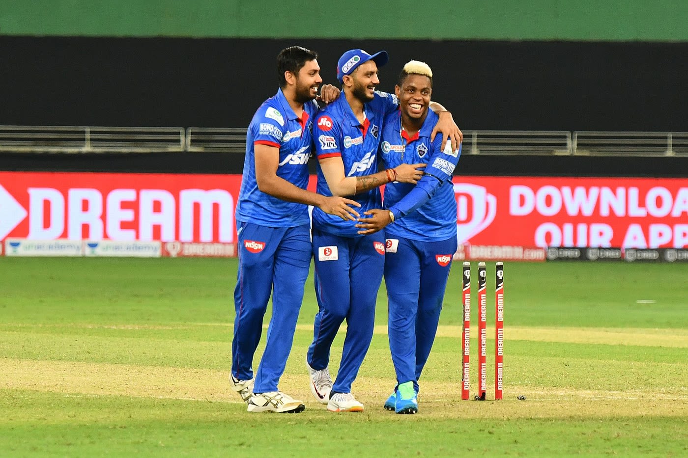 Avesh Khan, Axar Patel and Shimron Hetmyer - brothers in DC arms ...