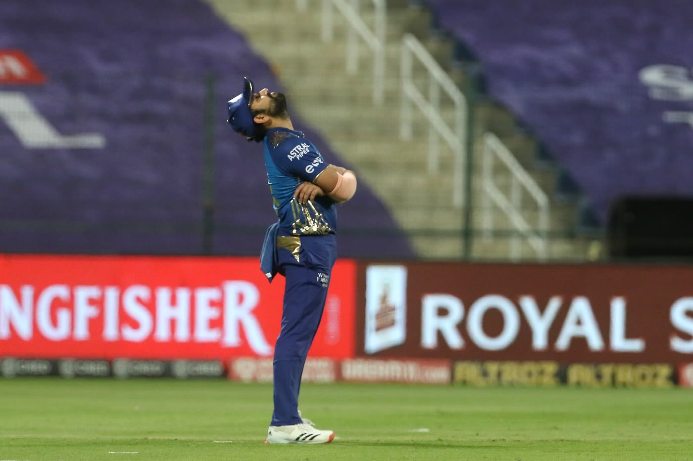 Rohit Sharma looks up for some help | ESPNcricinfo.com