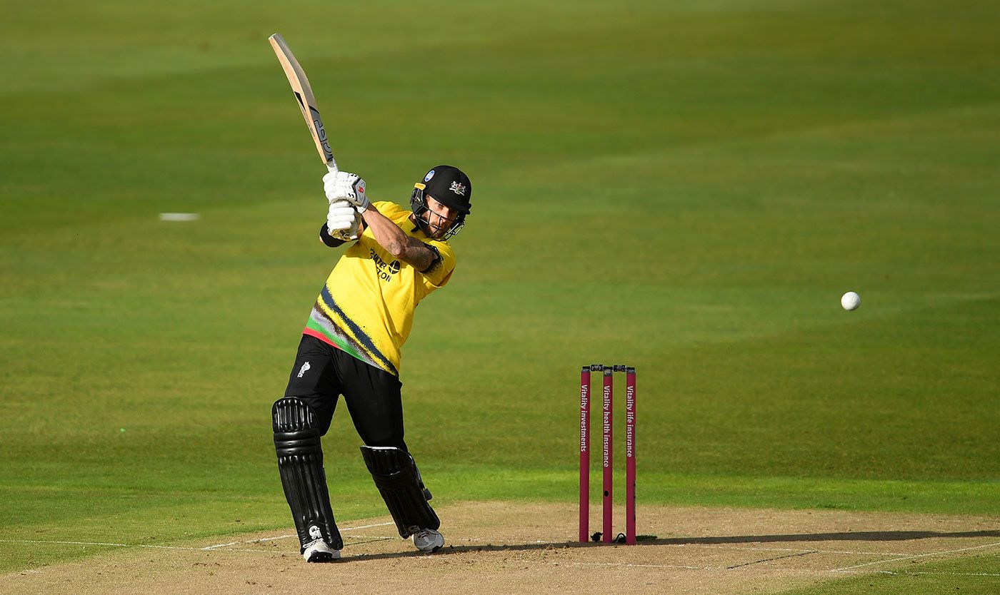 Chris Dent drives through the covers | ESPNcricinfo.com