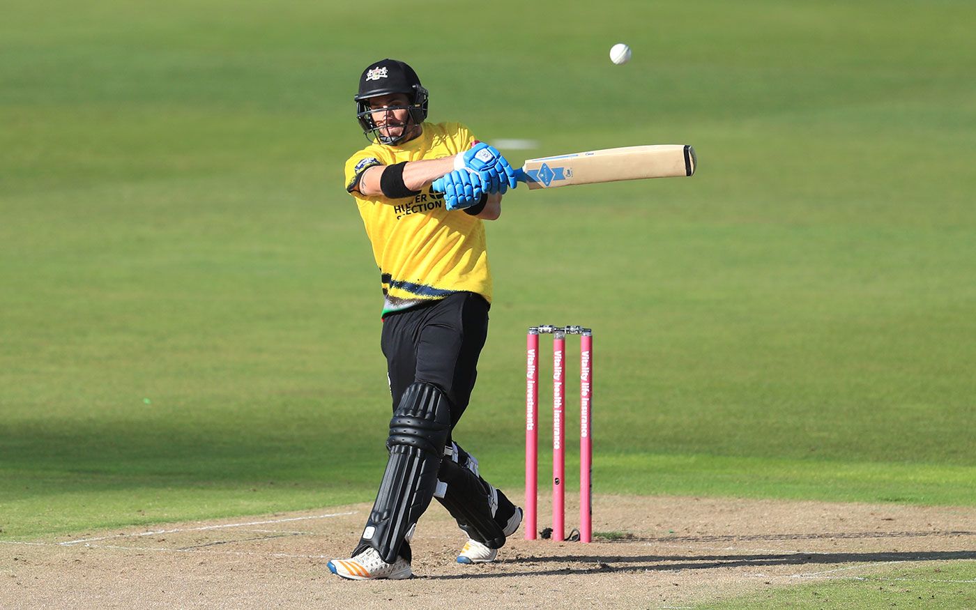 Benny Howell pulls through the leg side | ESPNcricinfo.com