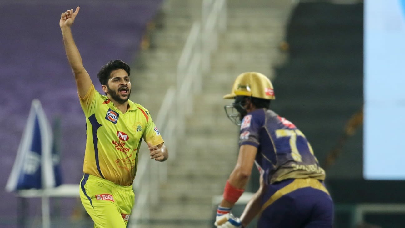 CSK vs KKR, 49th match, IPL 2020 - match highlights | ESPNcricinfo
